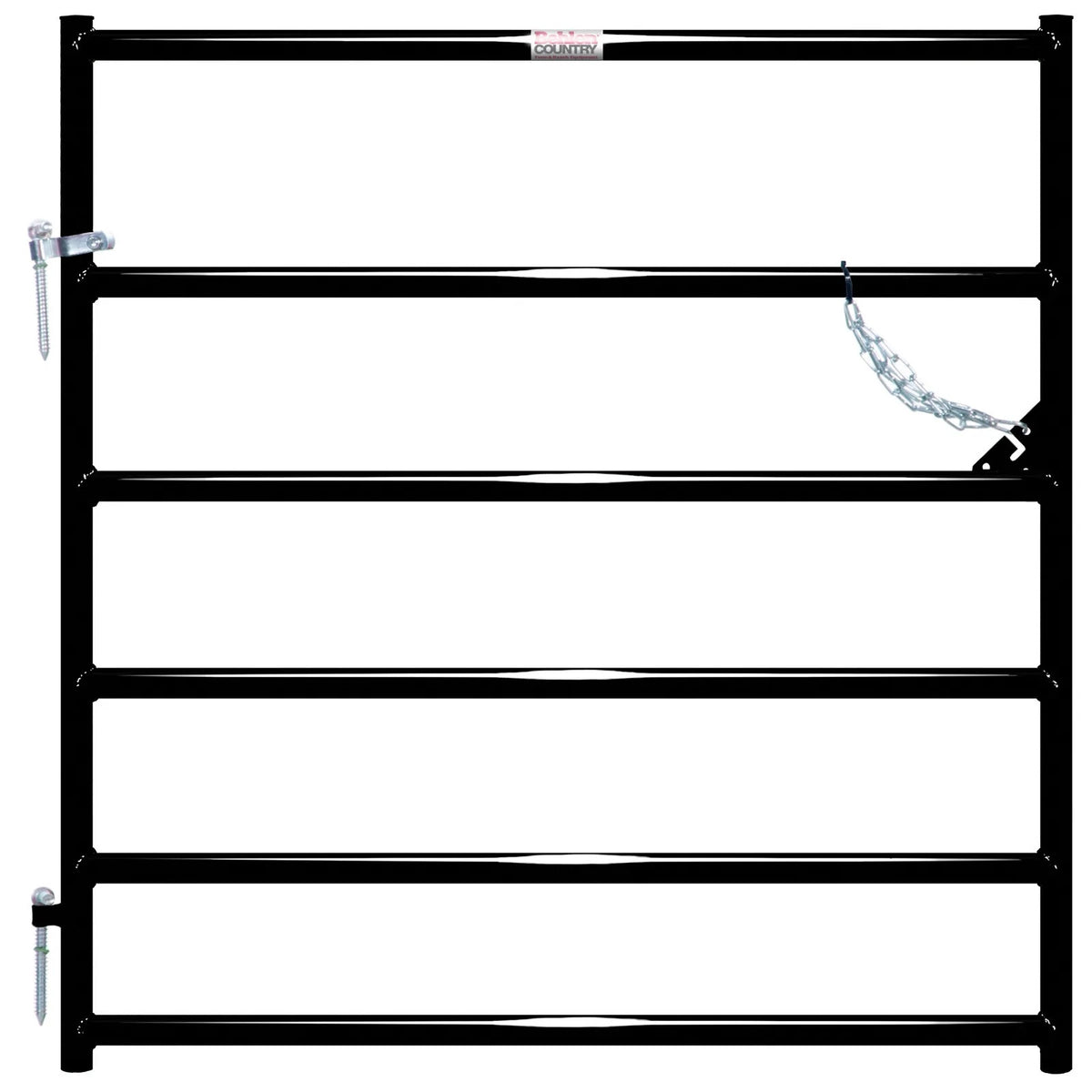 SQUARE CORNER UTILITY GATE (BLACK) – Sparr Building and Farm Supply